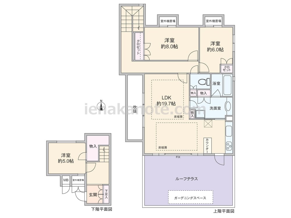 （間取りID: 5797）112.32平米の3LDK - イエナカ手帖