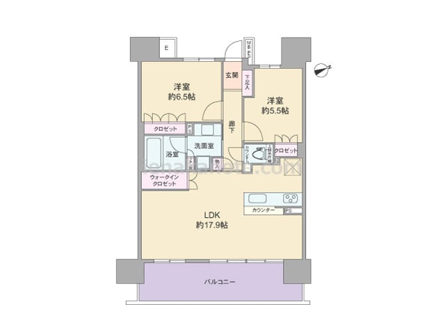 （間取りID: 30150）66.70平米の2LDK - イエナカ手帖